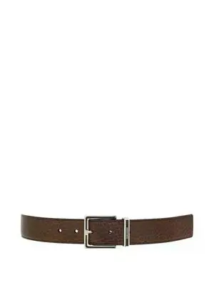 FERRAGAMO Square-buckle Leather Belt