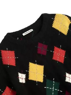 You Must Create Flint Argyle Sweater