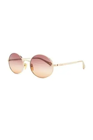 Chloé Aly Petit Round Frame Sunglasses