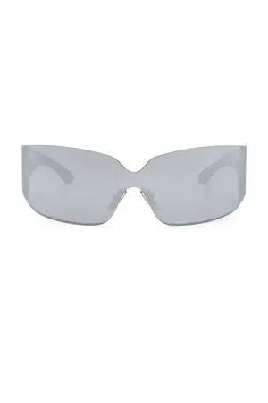 Balenciaga Mono Sunglasses - Silver