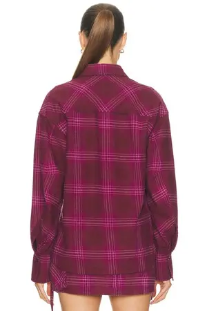 Attico Check Shirt