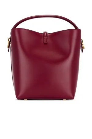 Saint Laurent Le 37 Bucket Bag - Spicy Cherry