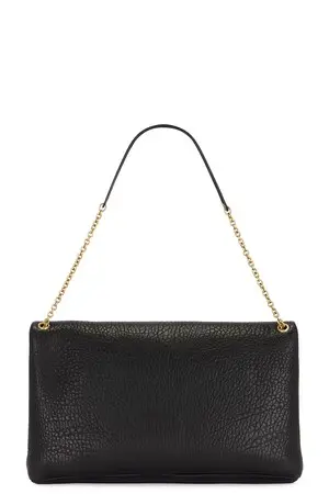 Saint Laurent Envelope Pouch On Chain - Nero