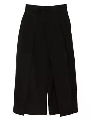 SONGZIO Asymmetric-wrap Trousers