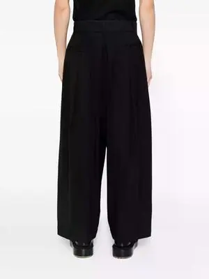 SONGZIO Asymmetric-wrap Trousers