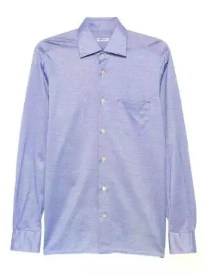 Kiton Cotton Shirt - Blue