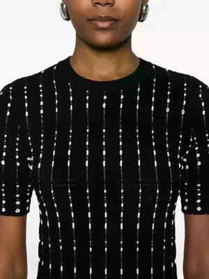 JOSEPH Striped Short-sleeve Dress