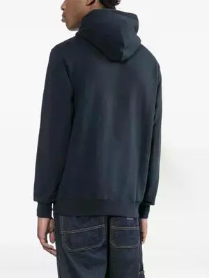 CHOCOOLATE Logo-embossed Hoodie - Blue