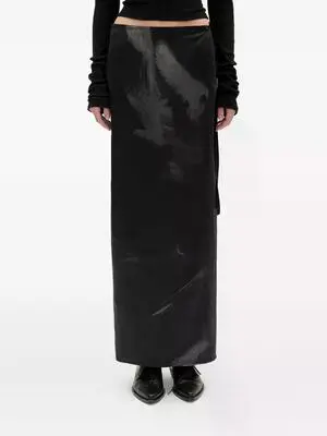 Ann Demeulemeester Tie Detailed Skirts
