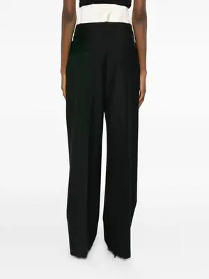RÓHE Layered-effect Pleated Trousers