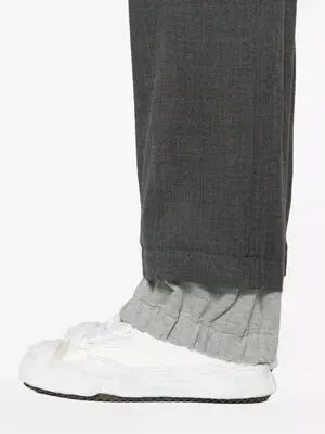 Mihara Yasuhiro Paneled Trousers With Cuffed Hem