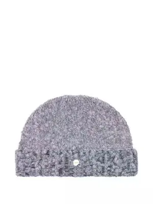 ADER ERROR Ribbed-knit Beanie Hat - Purple