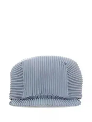 Issey Miyake Pleated Hat - Blue