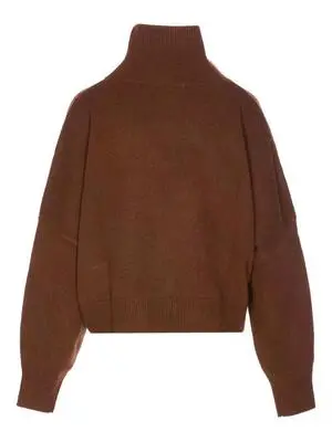Loulou De Saison Luke Turtleneck Sweater - Brown