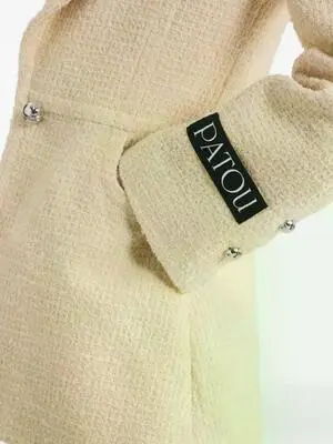 PATOU Single-breasted Tweed Jacket