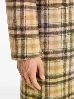 Etro Checked-pattern Reversible Coat