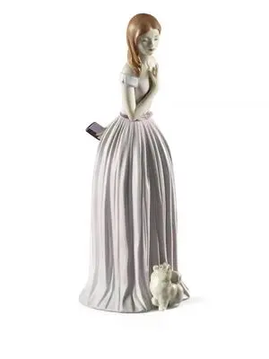 LLADRO I'll Take You To The Party Figurine - White