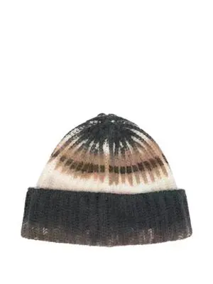 19 ANDREA’S 47 Printed Beanie - Black