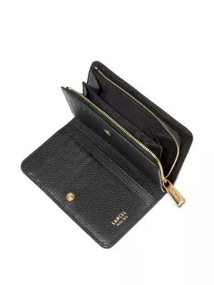 LANCEL Leather Bi-fold Wallet - Black