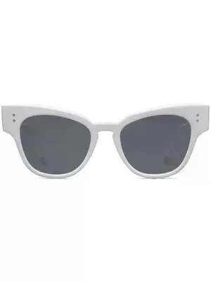 Thom Browne Cat-eye Frame Sunglasses - White
