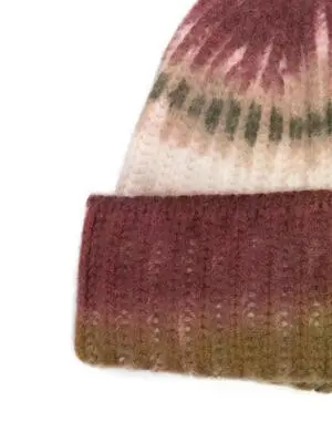 19 ANDREA’S 47 Striped Beanie