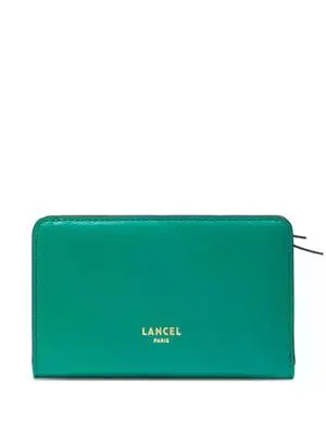 LANCEL Zip-fastening Bi-fold Wallet - Green