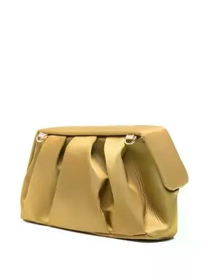 THEMOIRE Gathered Clutch - Brown