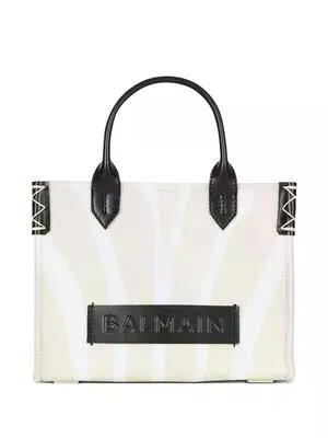 Balmain Small B-army Tote Bag - Neutrals