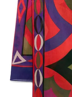 Emilio Pucci Collane-print Pareo