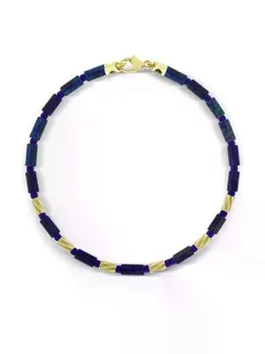 Luis Morais 14k Yellow Lapis Lazuli Bracelet - Gold