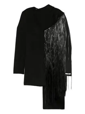 Sportmax Fringed-detail Panelled Dress