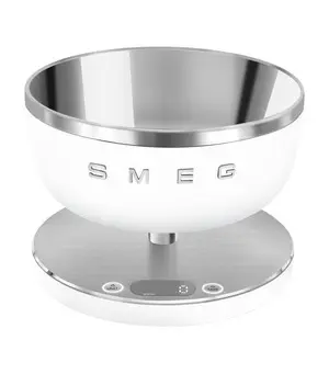 SMEG Rechargeable Digital Kitchen Scales - White
