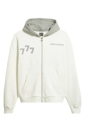 SANTO STUDIO Fortunata Zip Hoodie