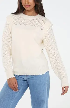 Rain And Rose Ribbed Knitwear For Women