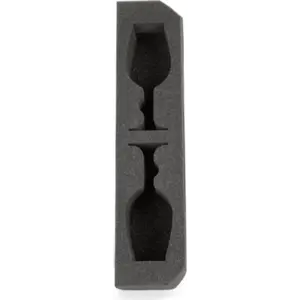 VINGARDEVALISE Grande Wine Glass Insert - Black