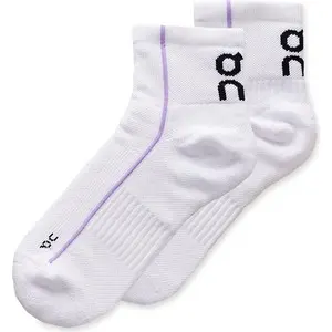 On Court Mid Socks White/bloom
