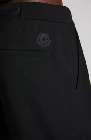 Moncler Stretch Twill Straight-leg Pants