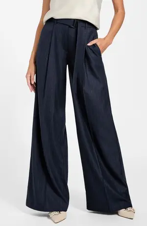 Guess Belted Pants For Women