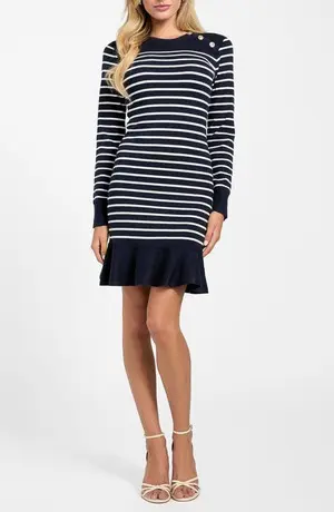 Guess Striped Sweater Dress