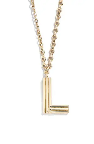 Necklace Letter L Necklaces