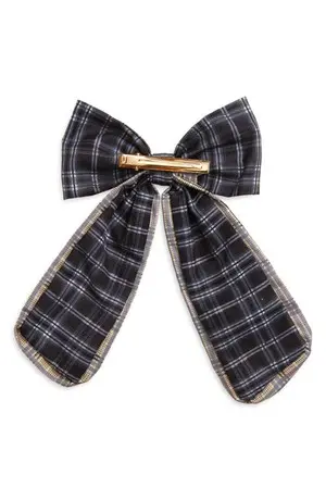 Bp. Plaid Bow Hair Clip