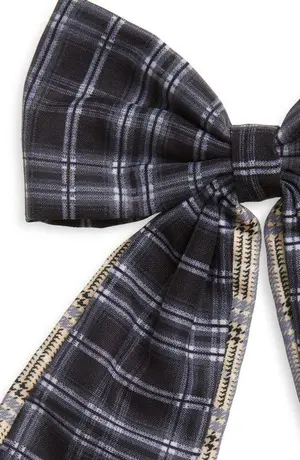 Bp. Plaid Bow Hair Clip