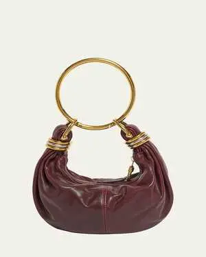 Chloé Bracelet Mini Top Handle Bag - Dark Red
