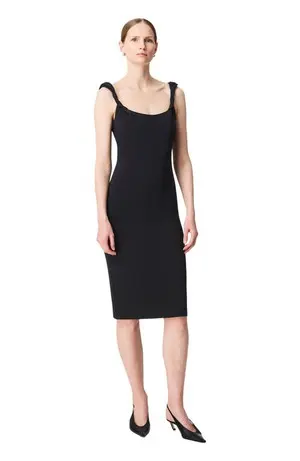 Another Tomorrow Zip Up Cocktail Dresses