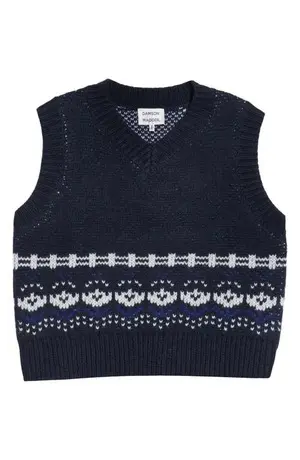 DAMSON MADDER Rhona Wool Sweater Vest