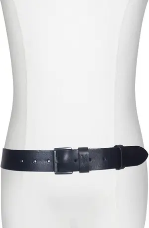 ALLSAINTS Distressed Milled Leather Belt