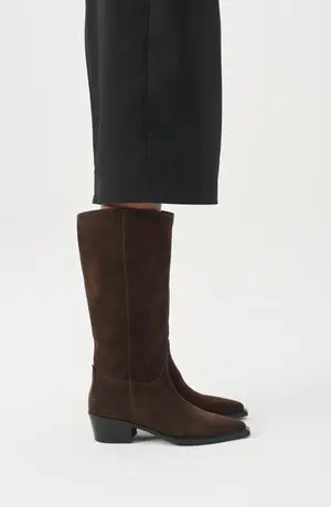 VAGABOND SHOEMAKERS Kelsey Knee High Boot - Java Suede