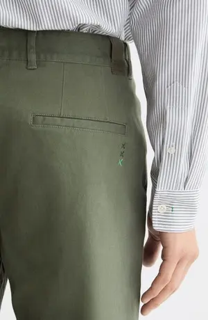 Scotch & Soda Drift Stretch Cotton Chinos - Thyme