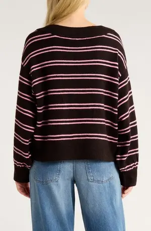 PACSUN Knit Pullover - Stripe