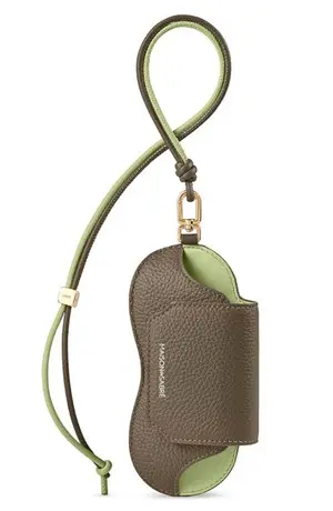 MAISON DE SABRE Leather Sunglasses Case - Cashmere Matcha
